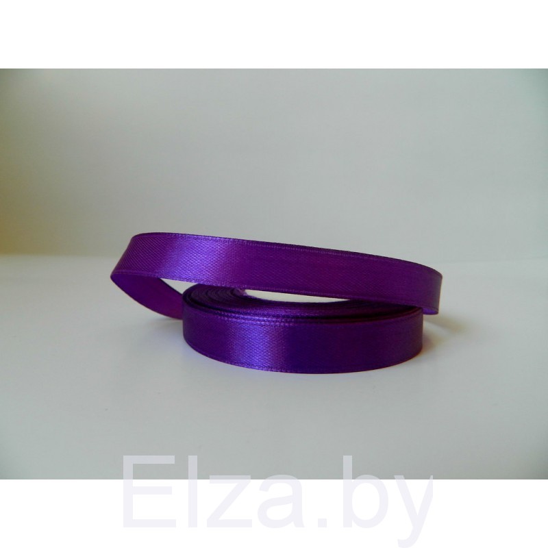 Лента атласная "Фиолетовая" (12 мм), 1 м